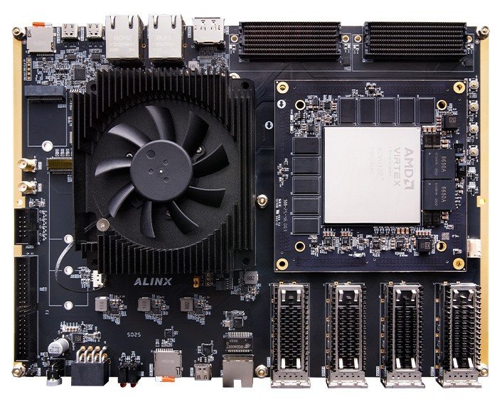 Alinx HEA13 combines AMD Virtex UltraScale+ VU13P FPGA and NVIDIA ...