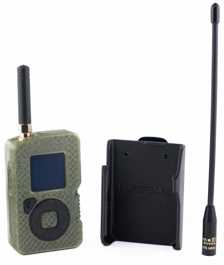 SuperBase Adds GPS, Compass, and OLED Display to Meshtastic
